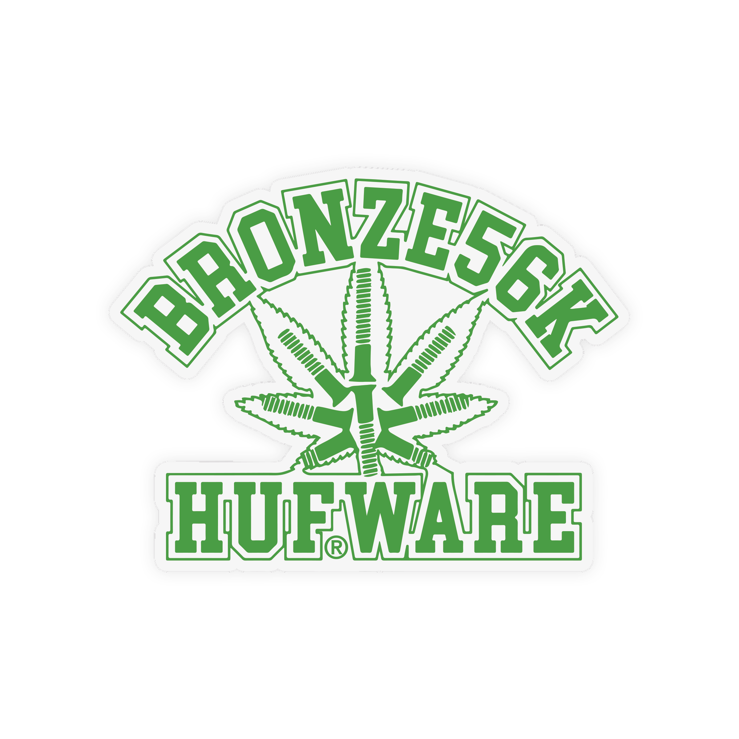 HUF x Bronze56K Hufware Sticker – HUF Worldwide