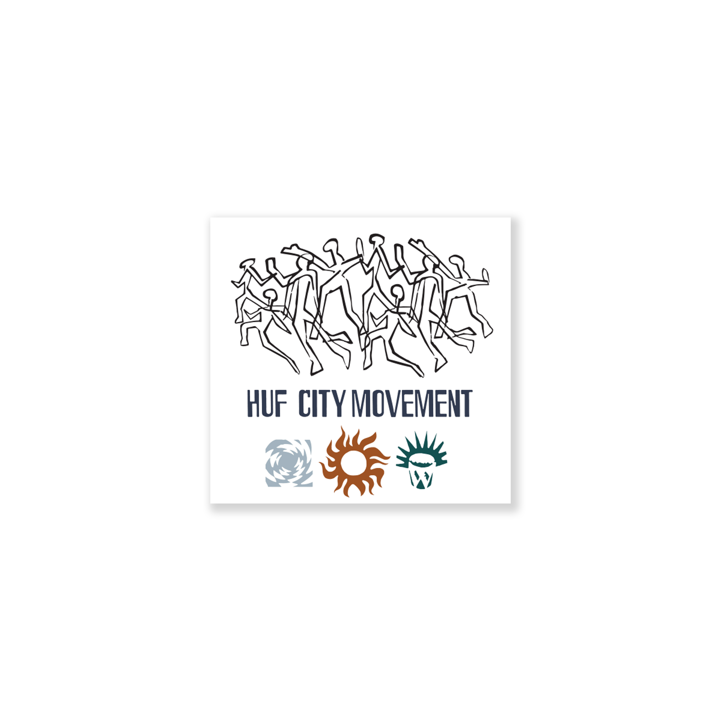 Movement Sticker – HUF Worldwide