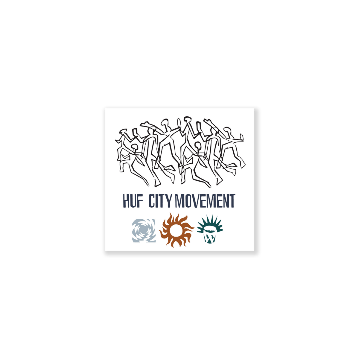 Movement Sticker – HUF Worldwide