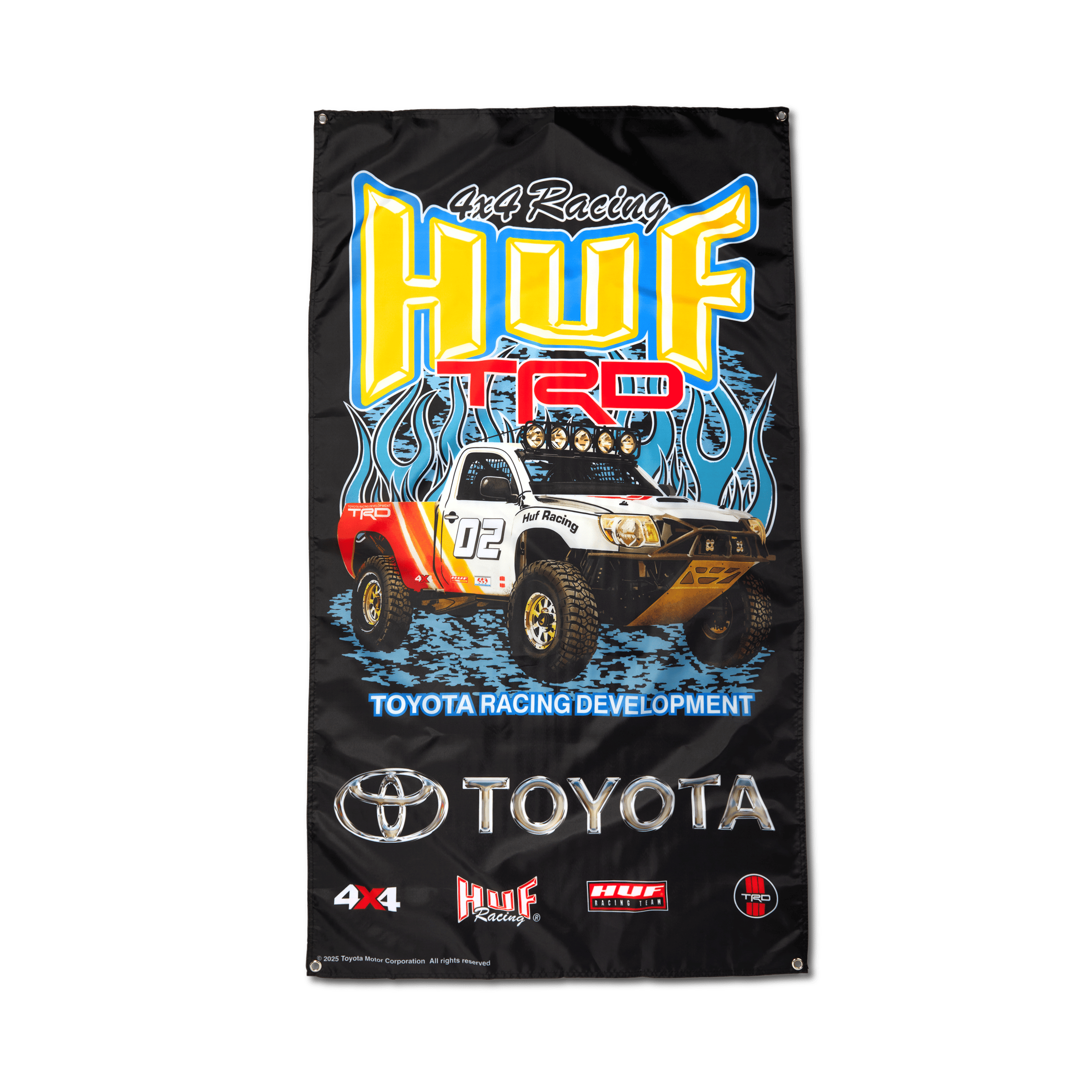 HUF x Toyota TRD Pit Crew Shop Banner – HUF Worldwide