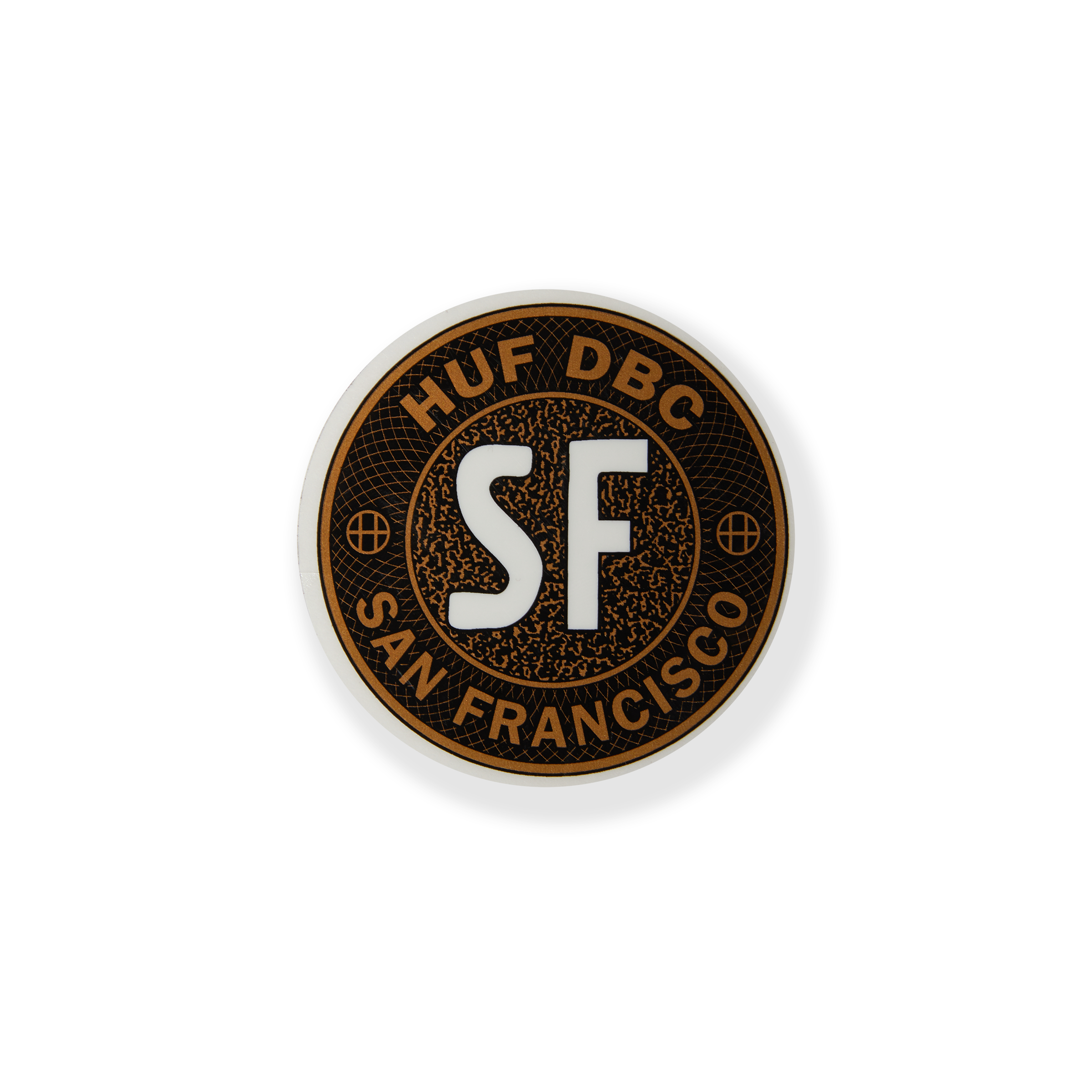 SF Coin Sticker – HUF Worldwide